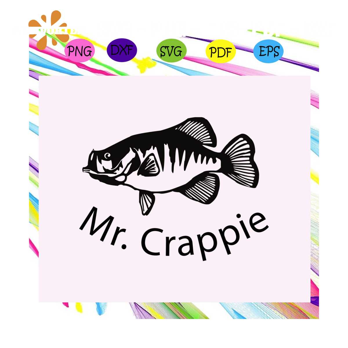 Mr. Crappie svg, Crappie svg, Crappie shirt, Crappie print, | Inspire ...