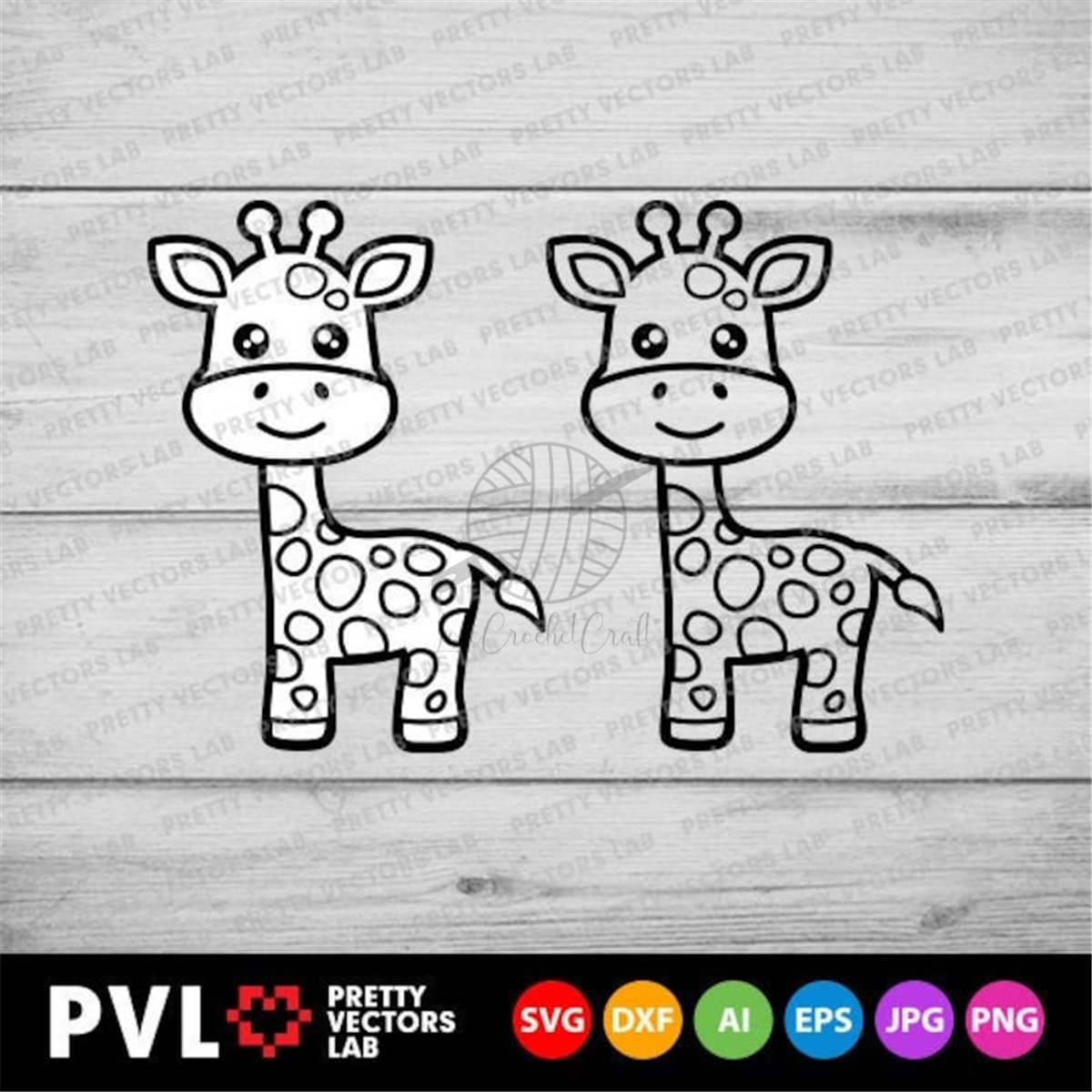 Giraffe Svg, Giraffe Outline Svg, Cute Giraffes Cut Files, G | Inspire ...