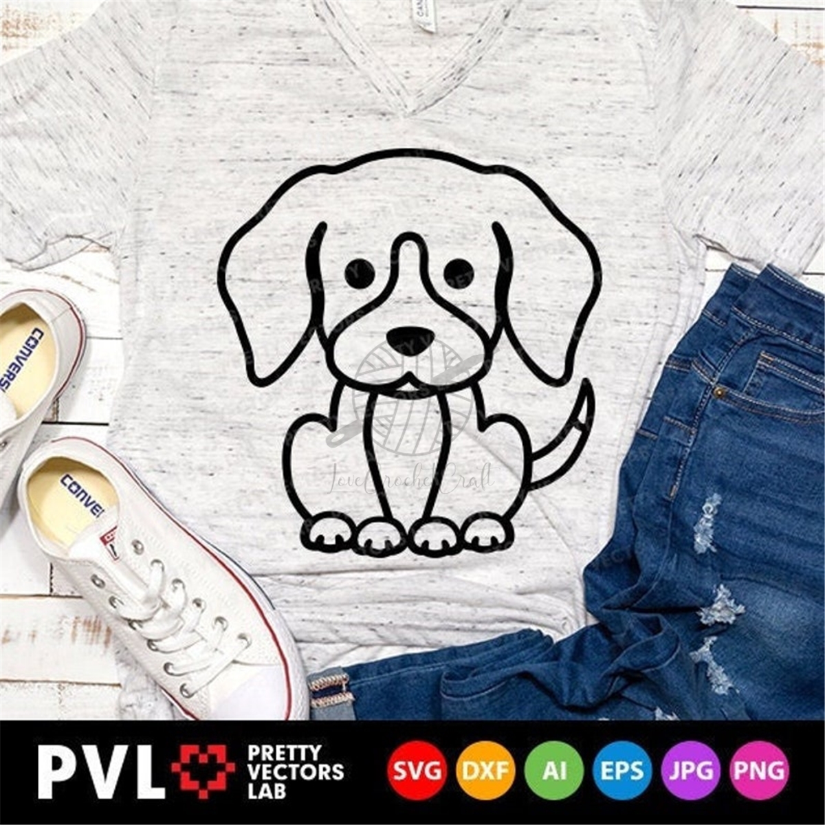 Dog Svg, Beagle Svg, Puppy Outline Cut Files, Dog Mom Svg, B | Inspire ...