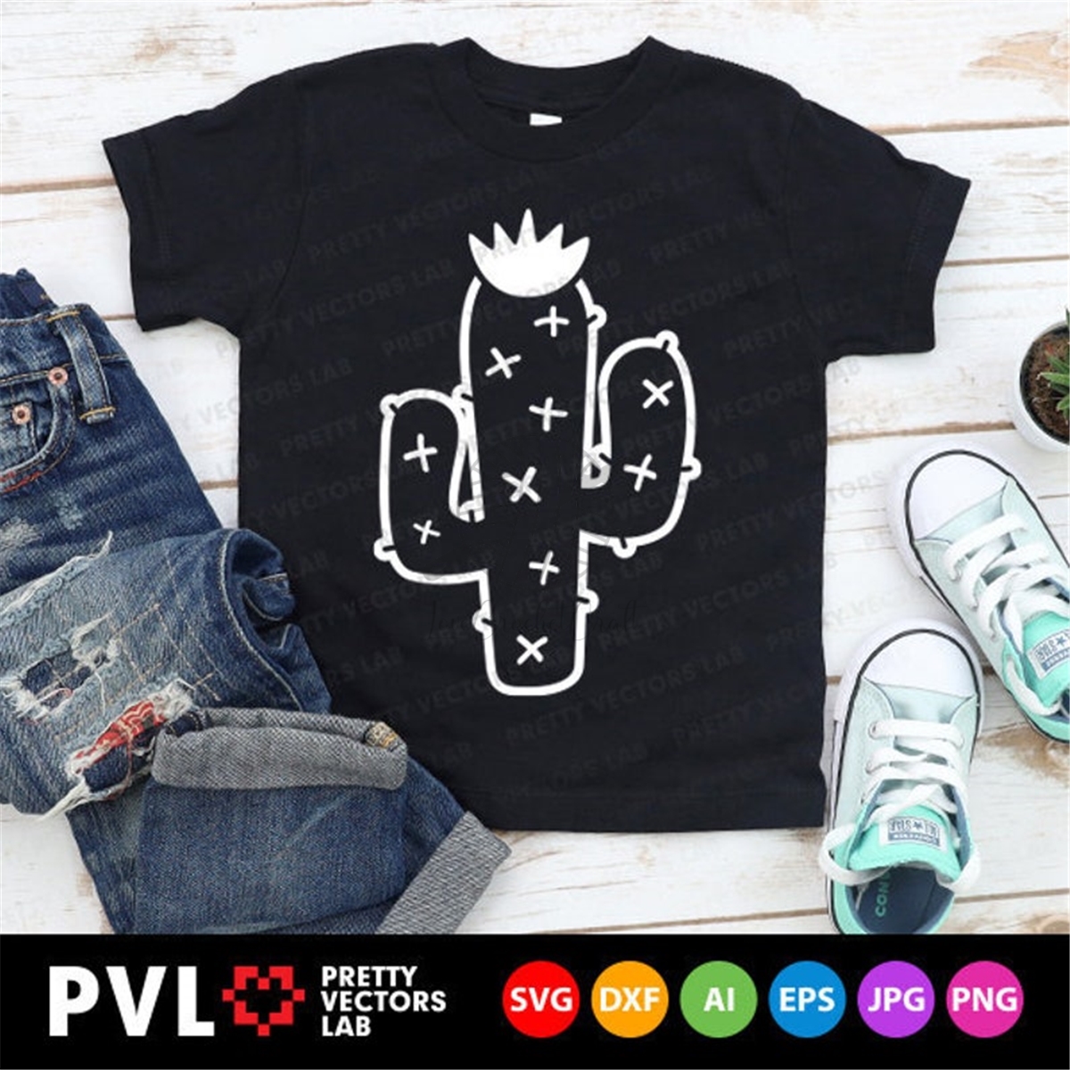 Cactus Svg, Cactus Outline Svg, Cute Cactus Svg Dxf Eps Png, | Inspire ...