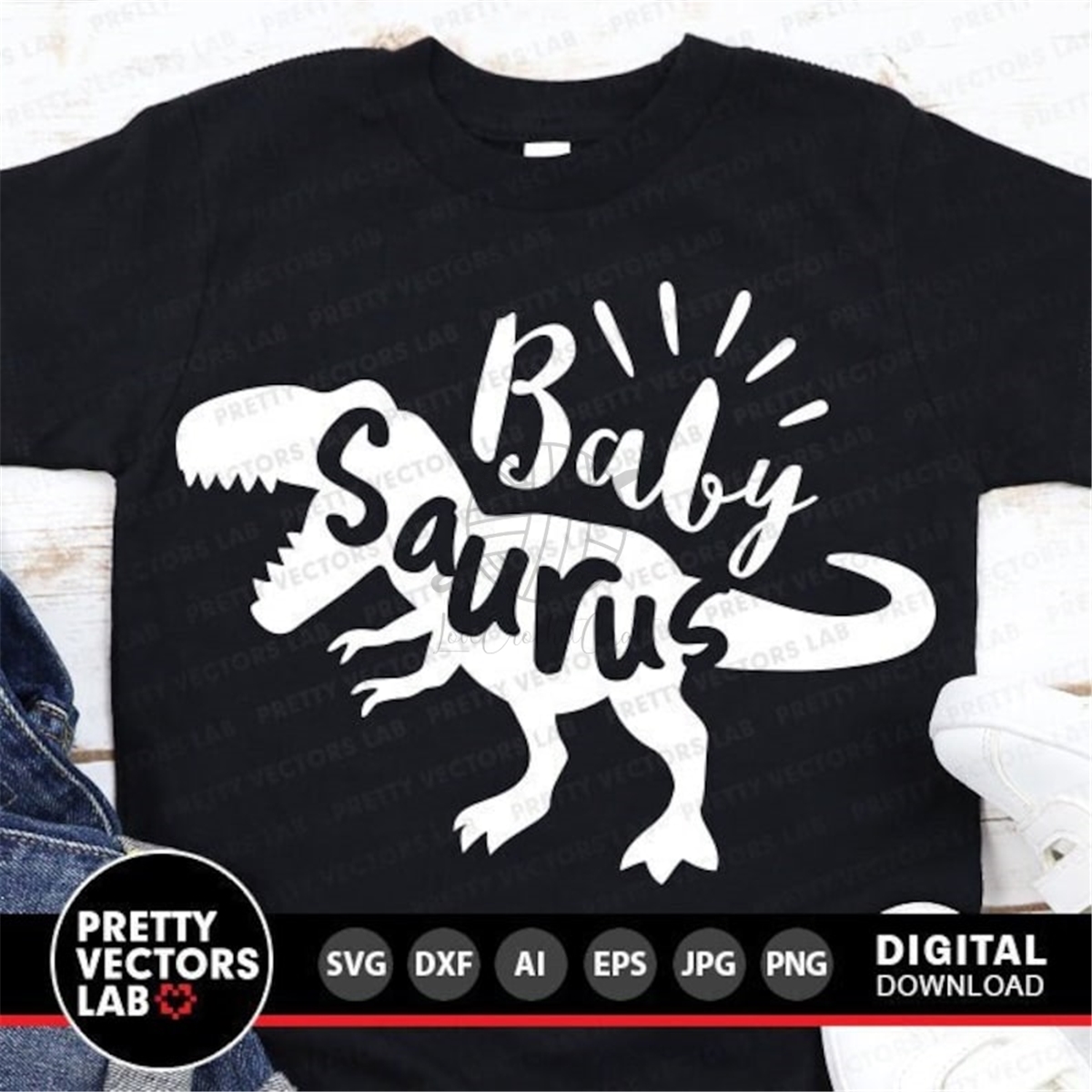 Baby Saurus Svg, T-Rex Dinosaur Cut Files, Baby Dinosaur Svg | Inspire ...
