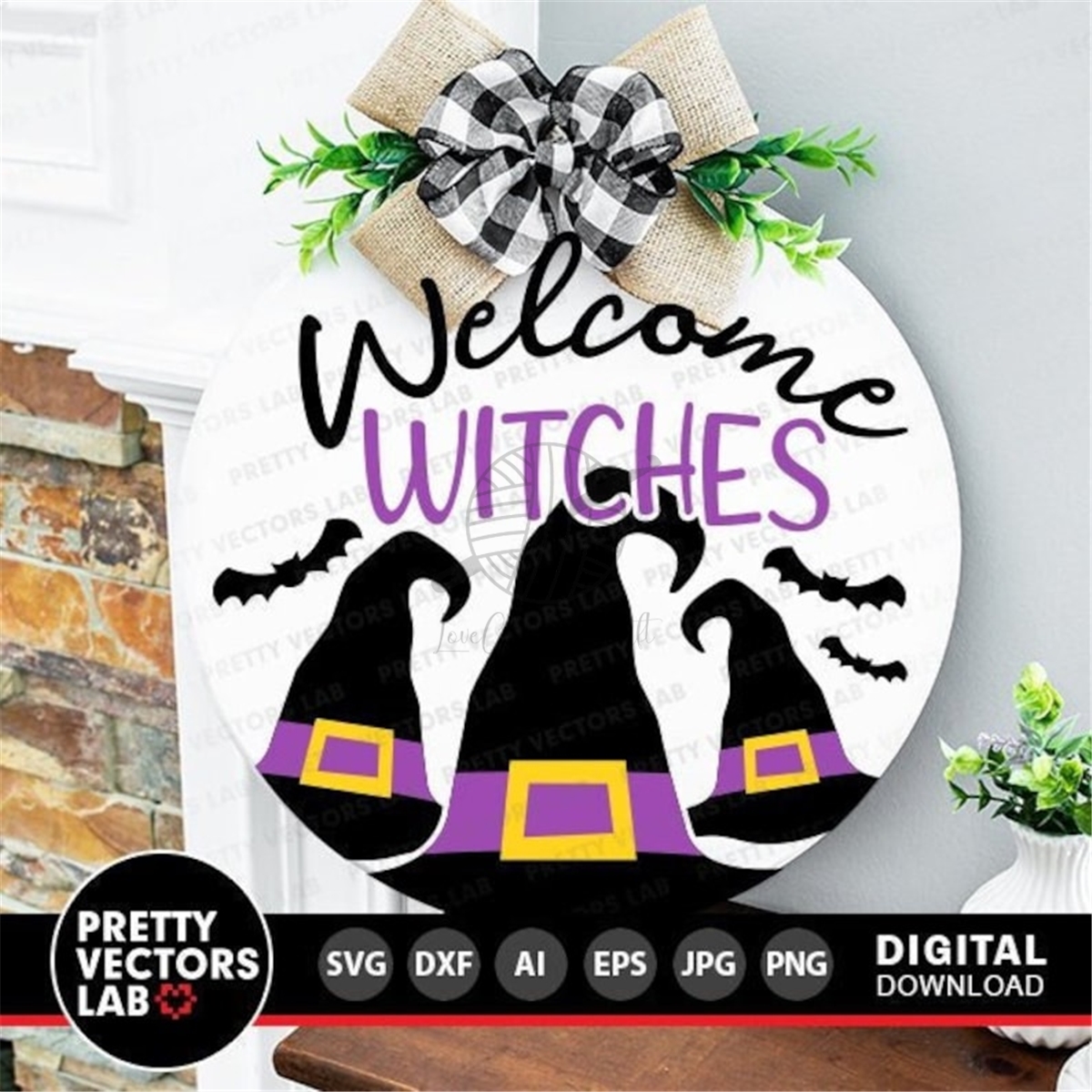 Welcome Witches Svg, Halloween Cut Files, Funny Witch Svg, D | Inspire ...
