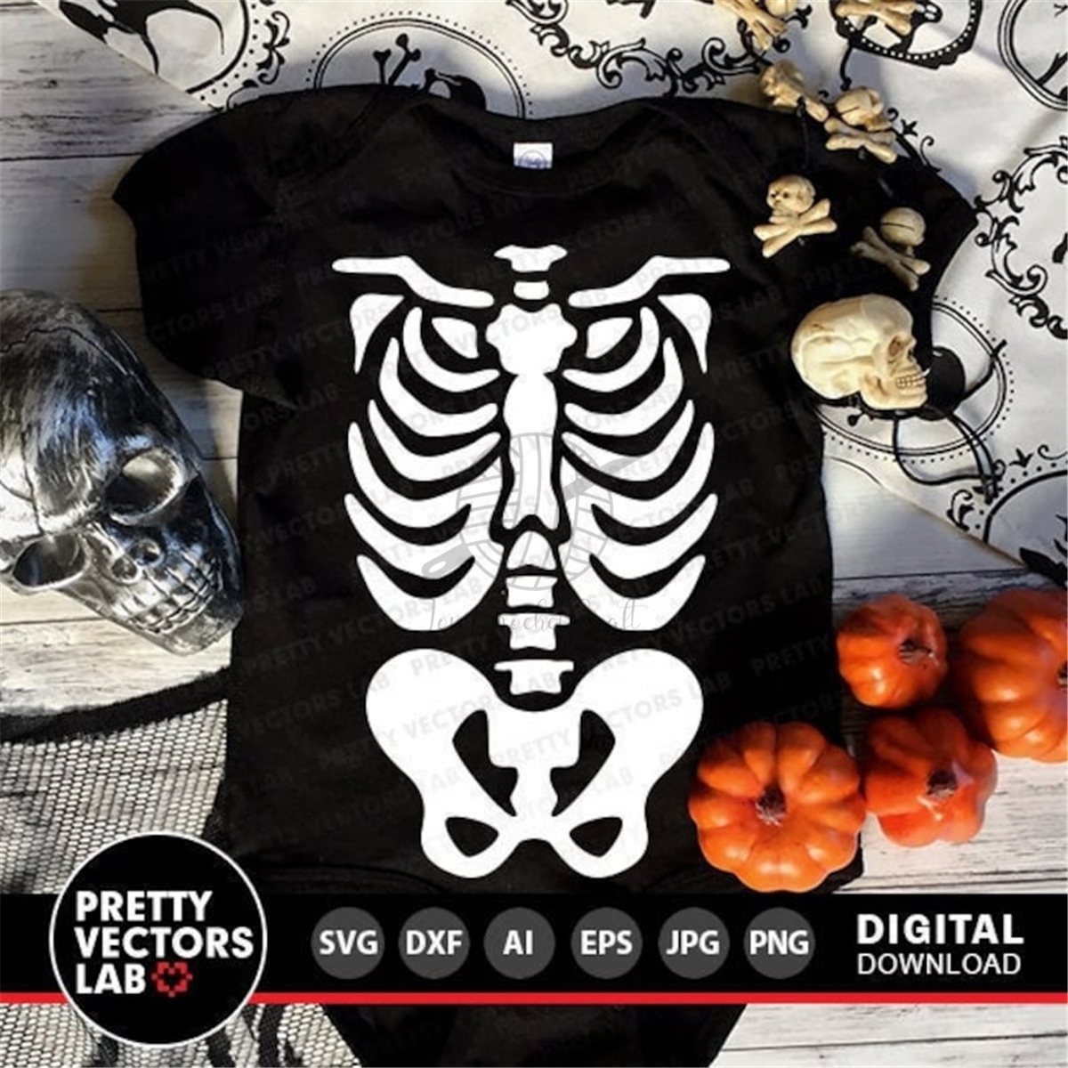 Skeleton Svg, Halloween Cut Files, Baby Halloween Svg, Skele | Inspire ...
