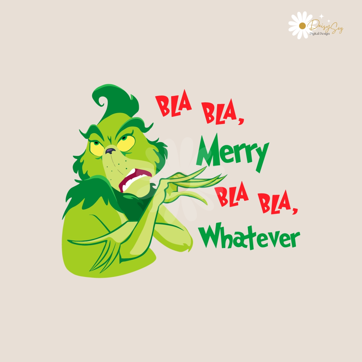Retro Grinchmas Funny Merry Whatever SVG Download - Inspire Uplift