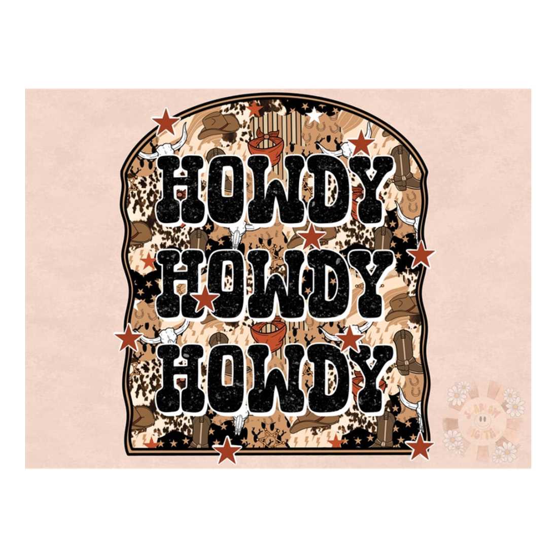 Howdy Howdy Howdy PNG-Western Sublimation Design Download-co | Inspire ...
