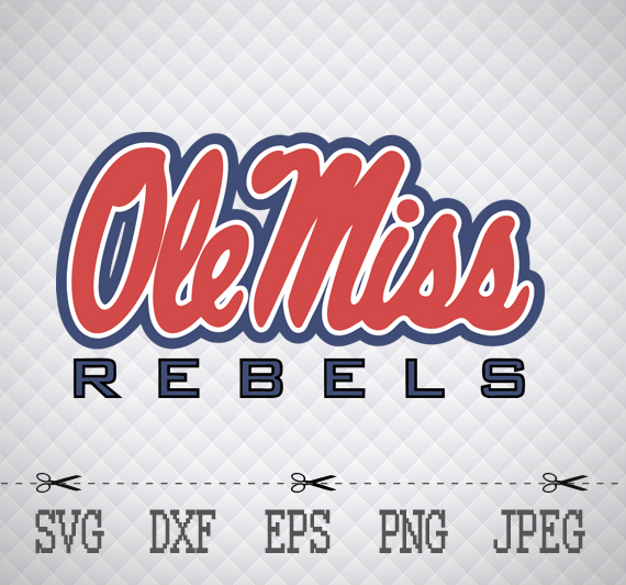 Ole Miss rebels Logo SVG,PNG,EPS Cameo Cricut Design Templat | Inspire ...