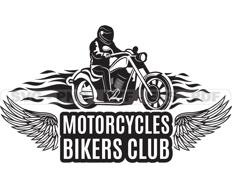 Motorcycle svg logo, Motorbike Svg PNG, Harley Logo, Skull | Inspire Uplift