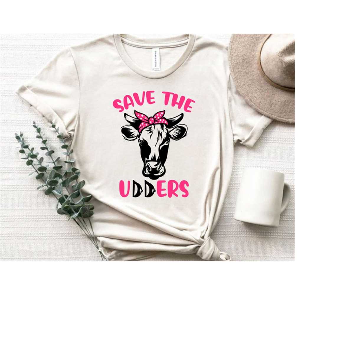 Save the Udders SVG - Breast Cancer SVG - Funny Breast Cance - Inspire ...