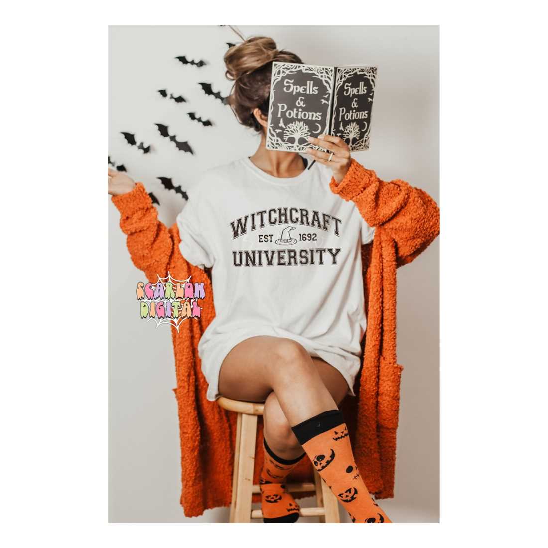 Witchcraft University SVG-Halloween Cricut Cut Files Digital | Inspire ...