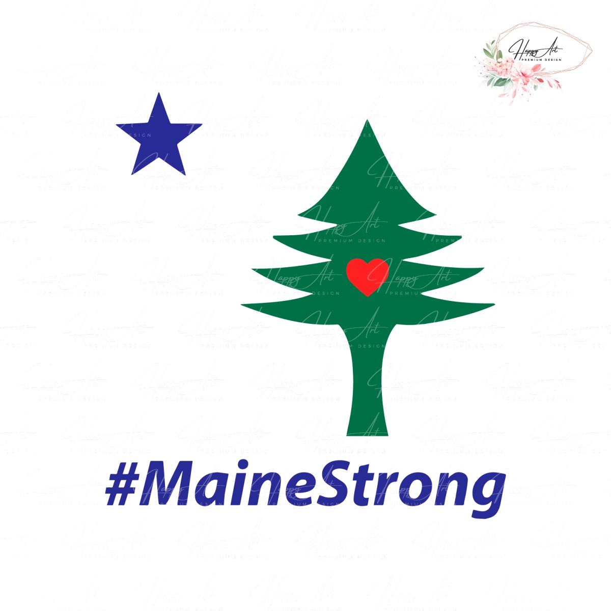 Maine Strong Mass Shooting Lewiston Maine SVG Download - Inspire Uplift