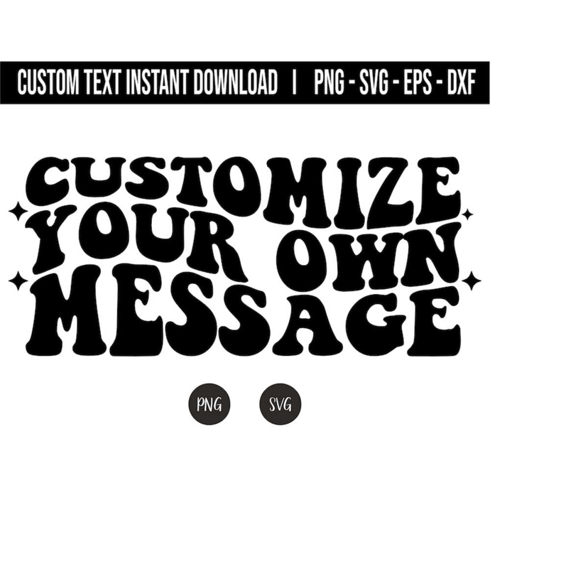 Custom Wavy Text Svg, Custom wavy letters svg, custom wavy f - Inspire ...