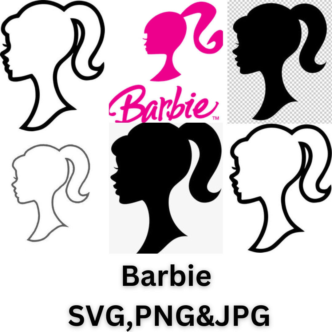 Barbie Silhouette Head