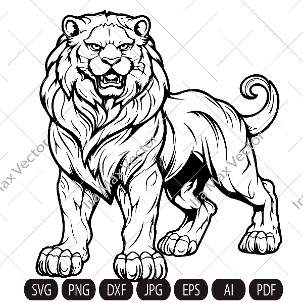 Lion svg, Lion Head svg , Lion standing svg , Lion King svg | Inspire ...