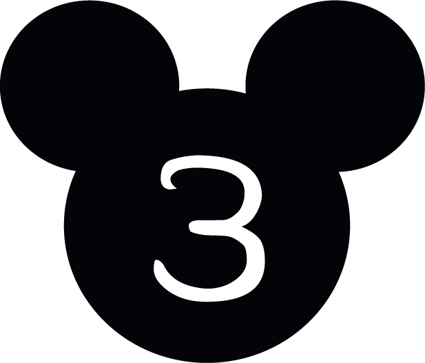 Mickey 3 Svg, Mickey Mouse Svg, Minnie Svg, Mickey Head Svg, | Inspire ...