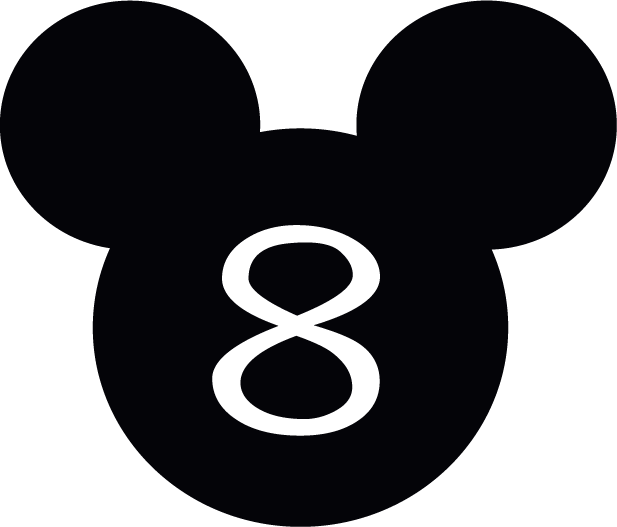 Mickey 8 Svg, Mickey Mouse Svg, Minnie Svg, Mickey Head Svg, | Inspire ...