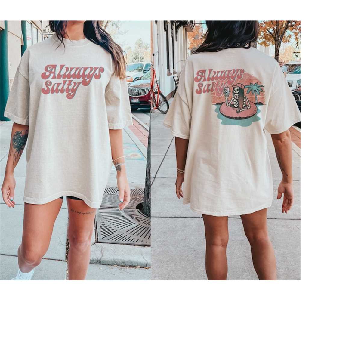 Always Salty 2 PNG file for sublimation, Retro Sublimation, | Inspire ...