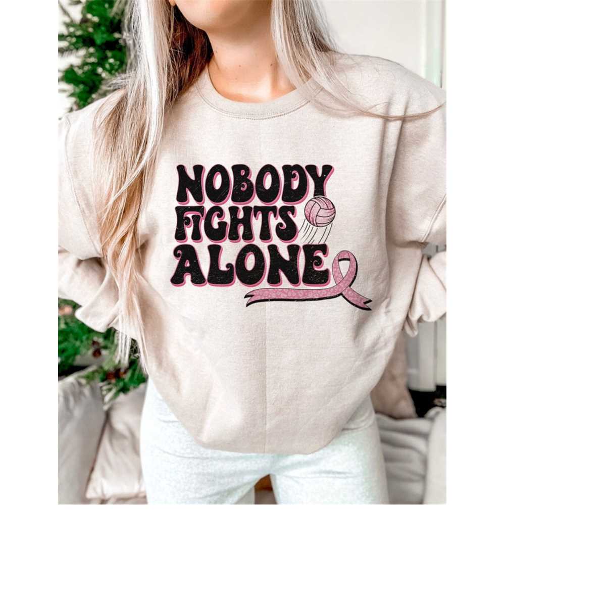 Nobody fights Alone Png, Block cancer Png, Volleyball Cancer | Inspire ...