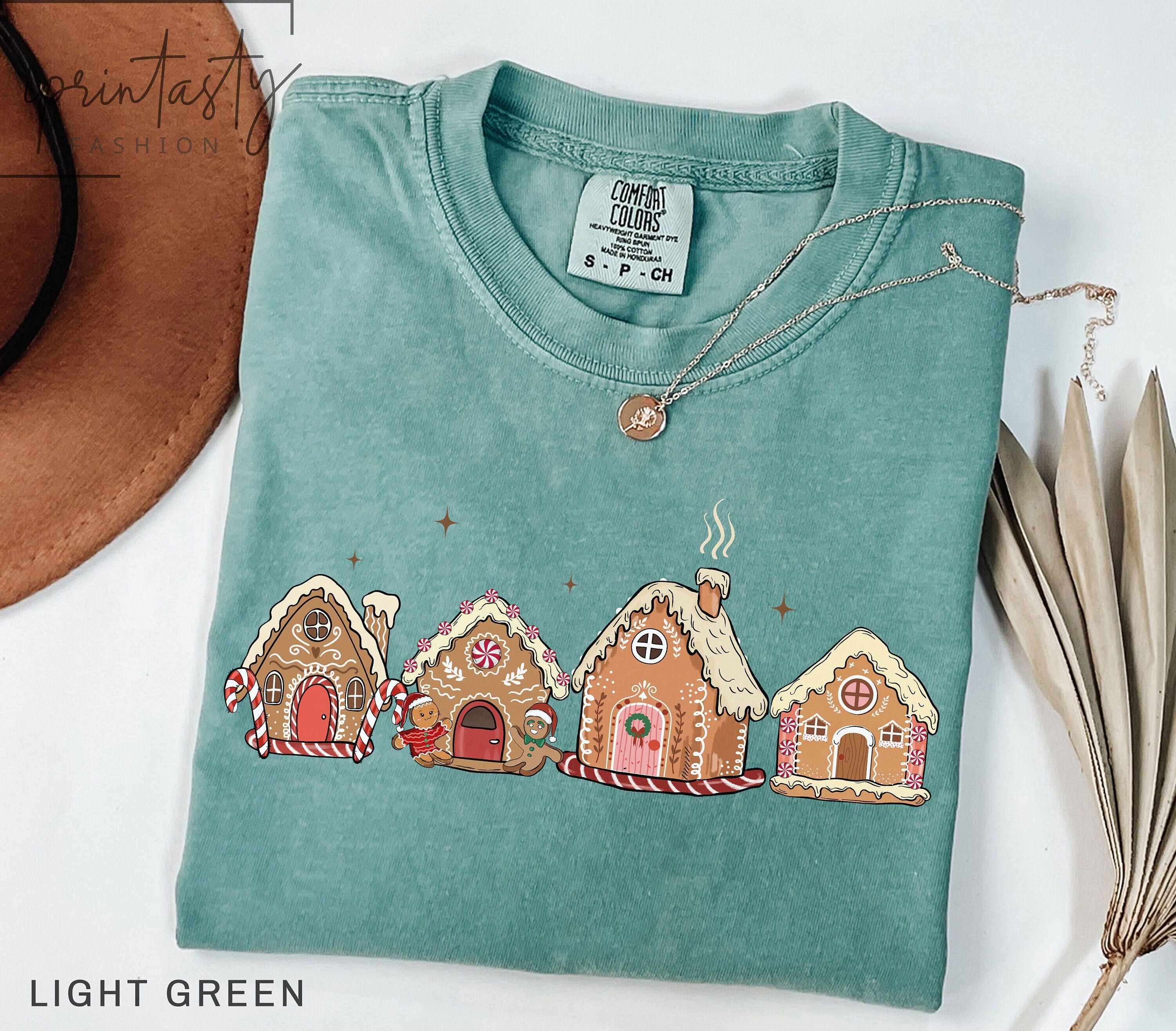 Gingerbread Christmas Houses Shirt, Gingerbread shirt, Funny - Inspire ...