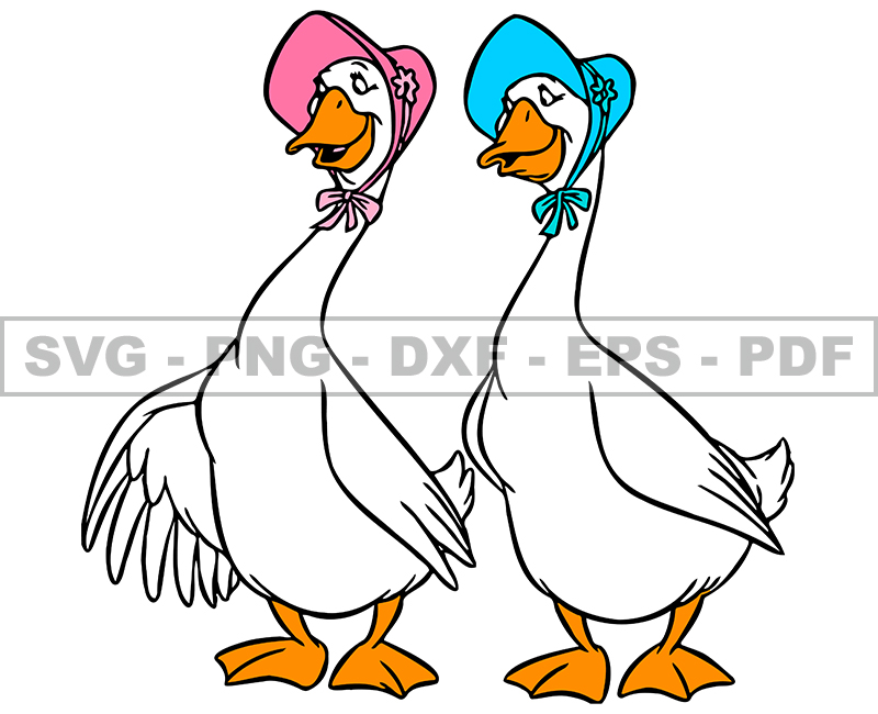 Abigail and Amelia Svg, Cartoon Customs SVG, EPS, PNG, DXF 1 - Inspire ...