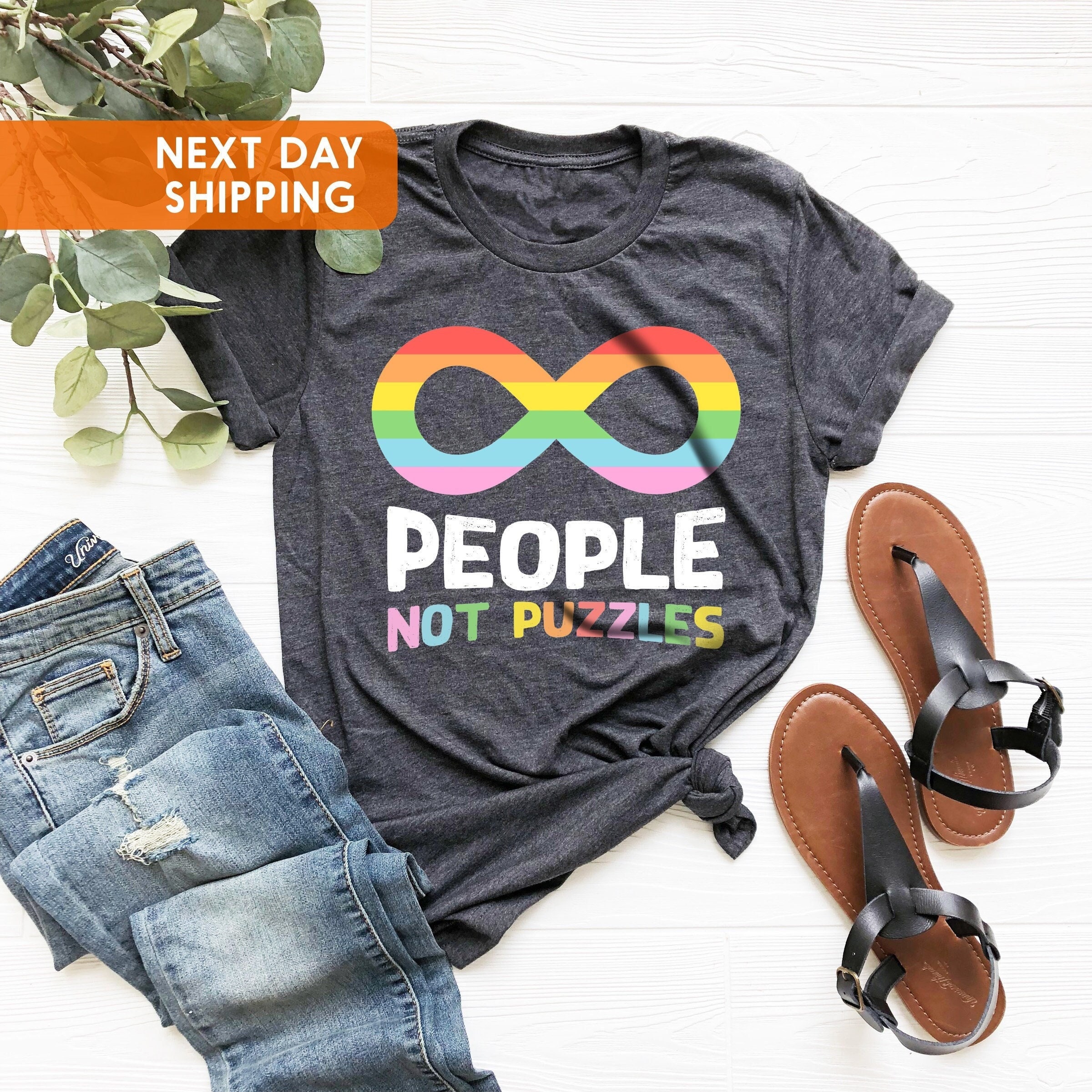 People Not Puzzles Shirt PNG, Neurodiversity Shirt PNG, Auti - Inspire ...