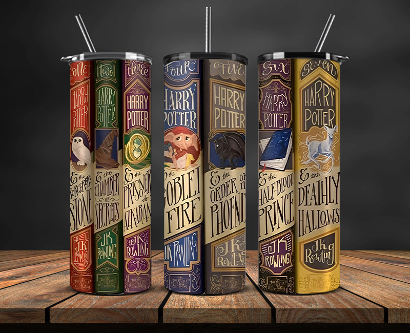 Harry Potter Tumbler Png, Harry Tumbler Wrap 02 | Inspire Uplift