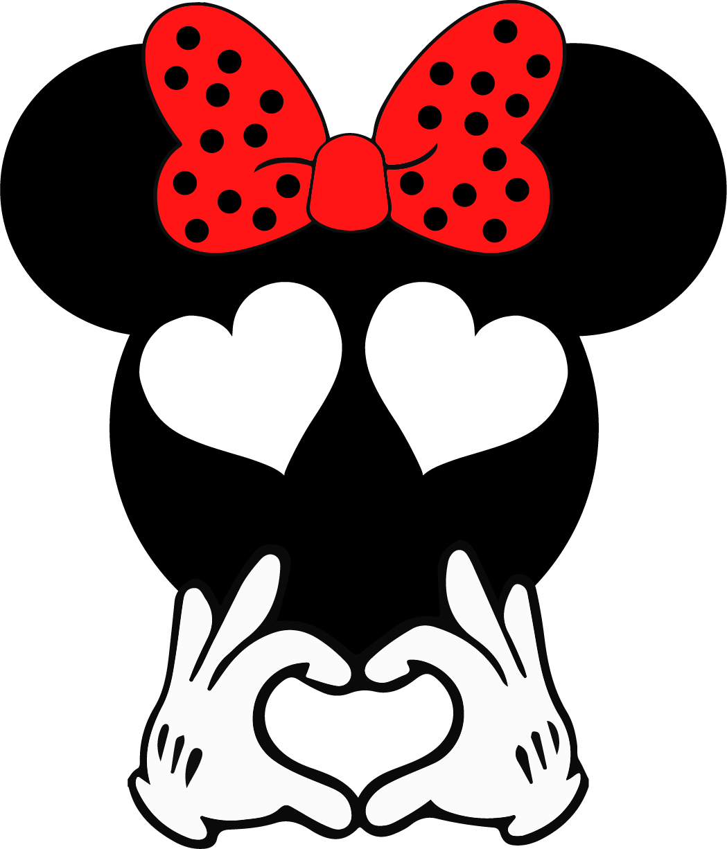 Disney mouse Svg, Mickey minine Svg, Mickey heat Svg, Disney - Inspire ...