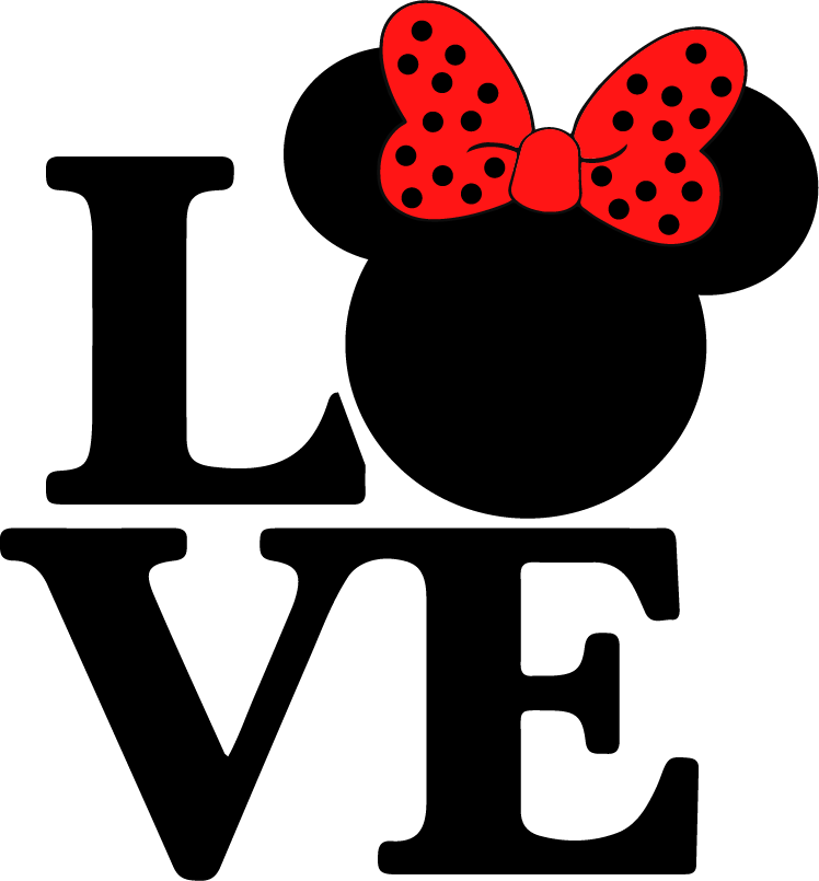 Love Disney Minine Svg, Mickey minine Svg, Mickey heat Svg, | Inspire ...