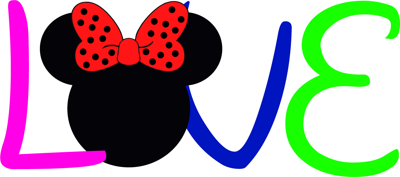 Love Disney Svg, Mickey minine Svg, Mickey heat Svg, Disney - Inspire ...