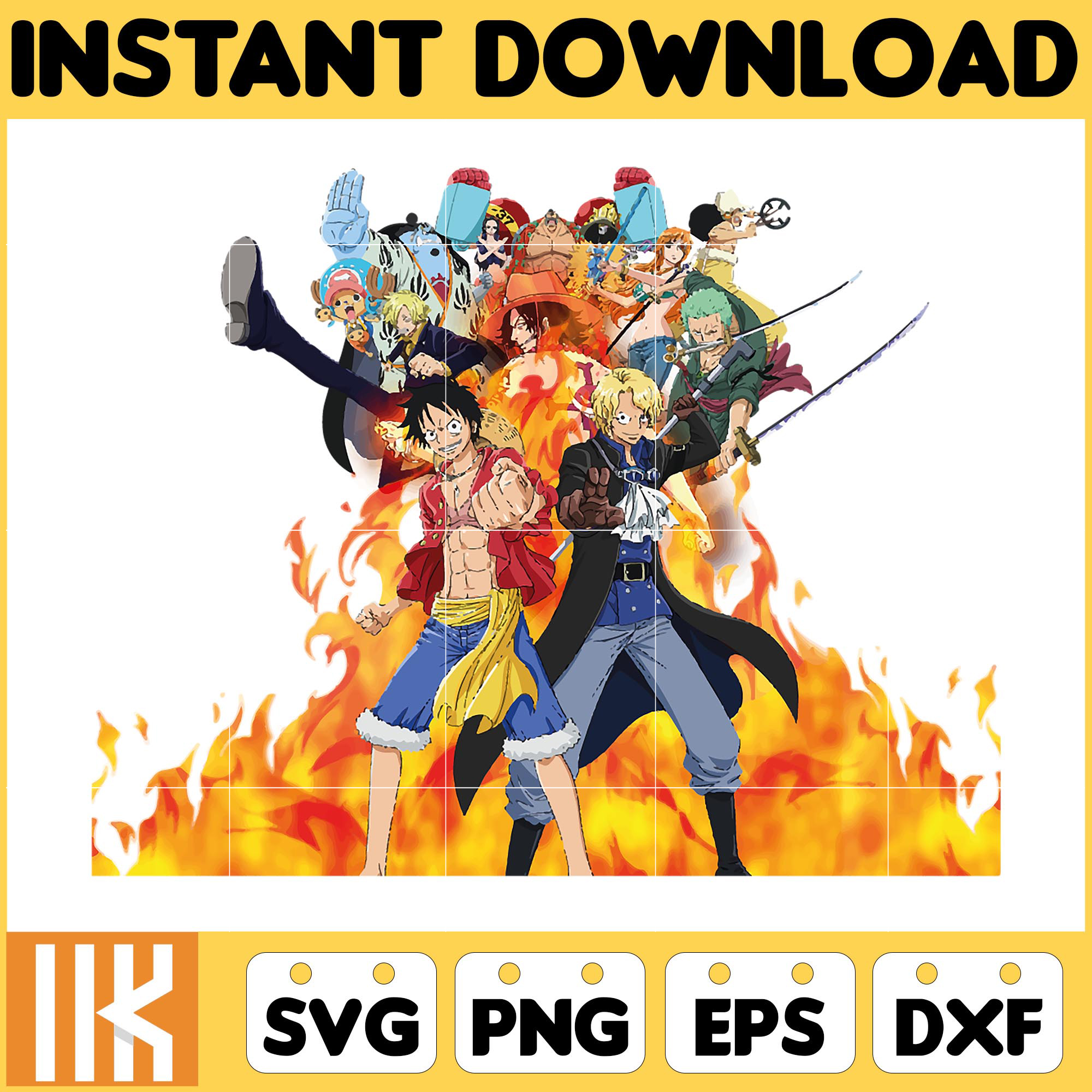 Anime Svg, Layered Anime, Anime Png, Anime Ciricut, Anime St - Inspire ...