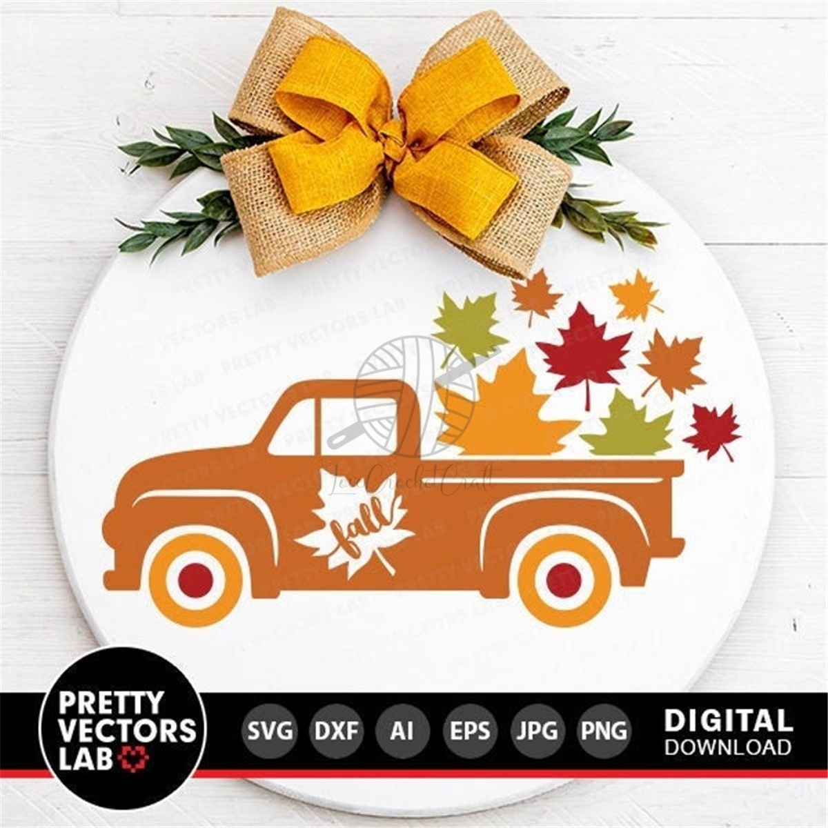 Fall Truck Svg, Old Truck with Leaves Cut Files, Vintage Tru | Inspire ...