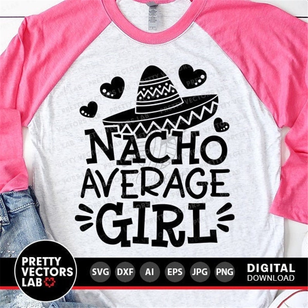 Nacho Average Girl Svg, Cinco de Mayo Svg, Fiesta Svg Dxf Ep | Inspire ...