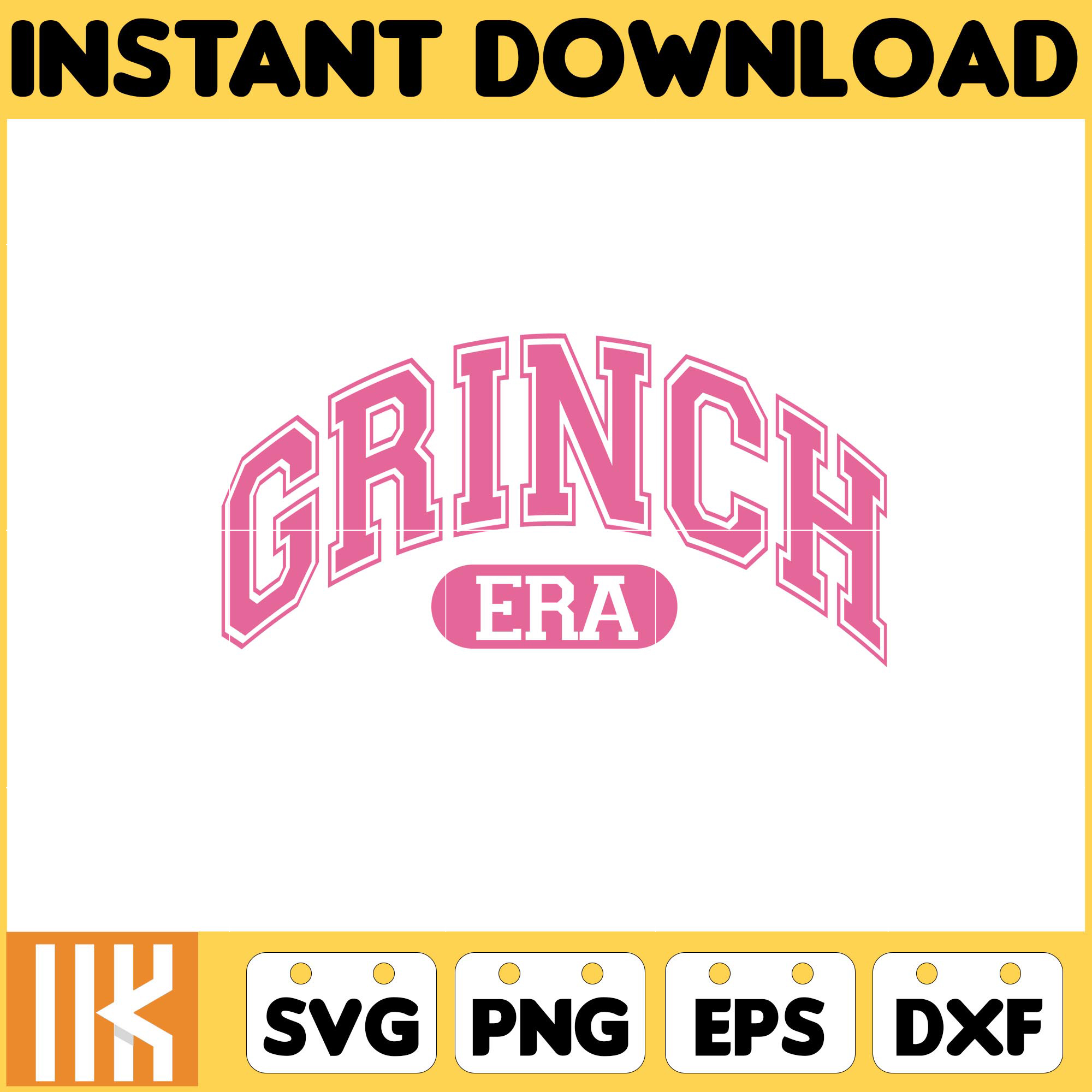 Retro Pink Christmas Svg, Grinch Era Svg, Christmas Svg, chr - Inspire ...