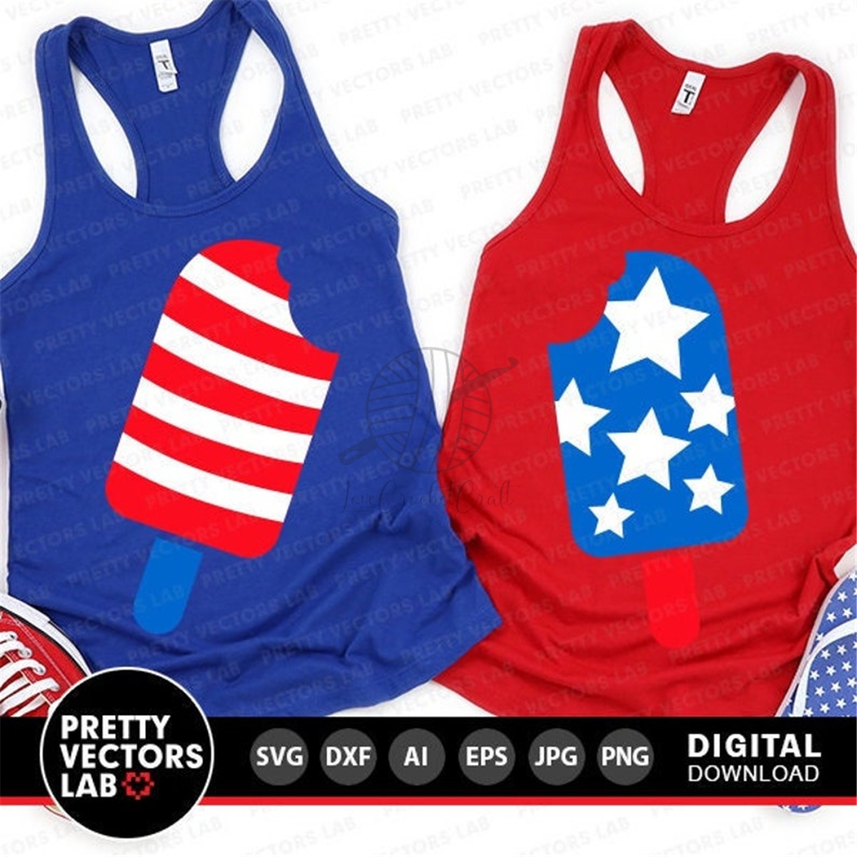 USA Popsicles Svg, 4th of July Svg, Patriotic Ice Cream Svg, | Inspire ...