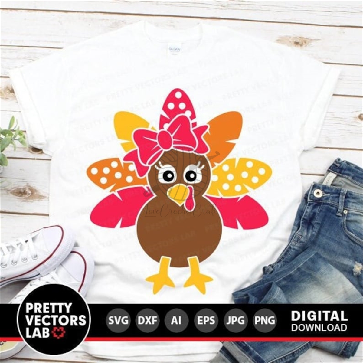 Girl Turkey Svg, Thanksgiving Svg, Dxf, Eps, Png, Fall Cut F | Inspire ...