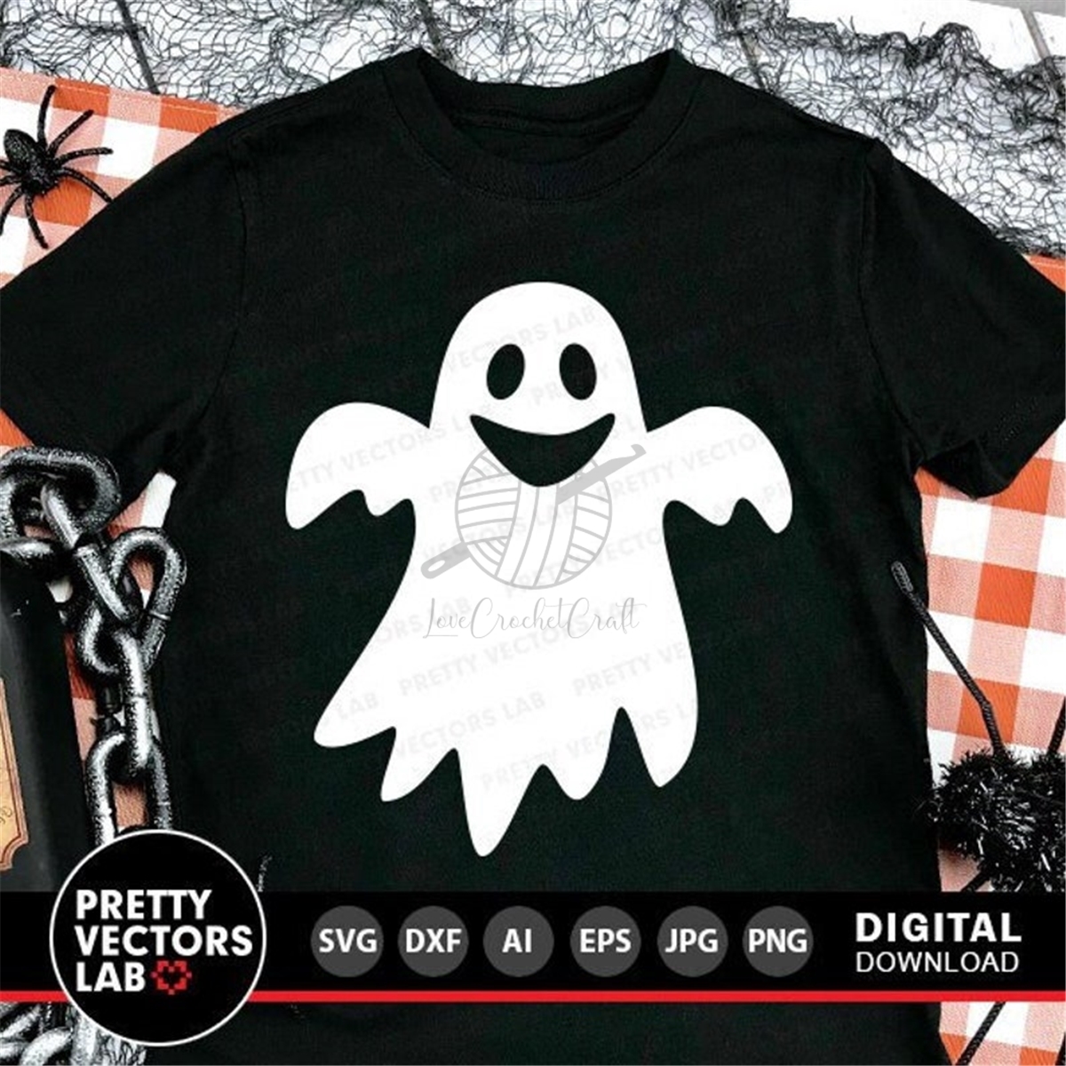 Ghost Svg, Halloween Cut Files, Happy Ghoul Svg, Spooky Svg | Inspire ...