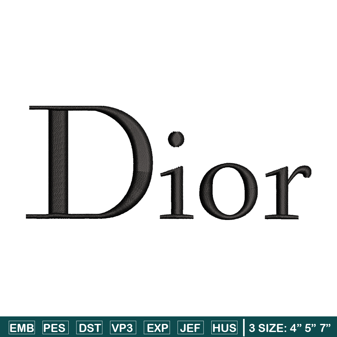 Dior Logo embroidery design, Dior Logo embroidery, logo desi - Inspire ...