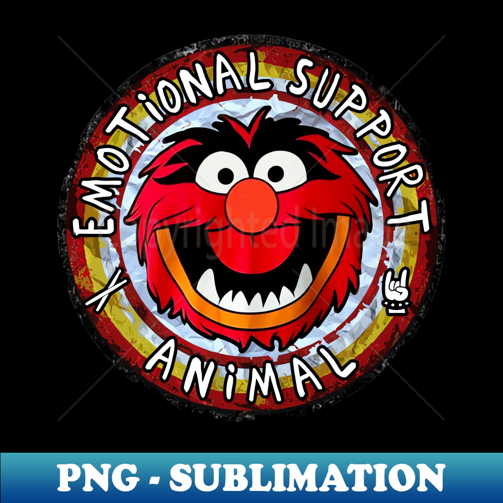 Muppets Emotional Support Animal - PNG Transparent Sublimati - Inspire ...