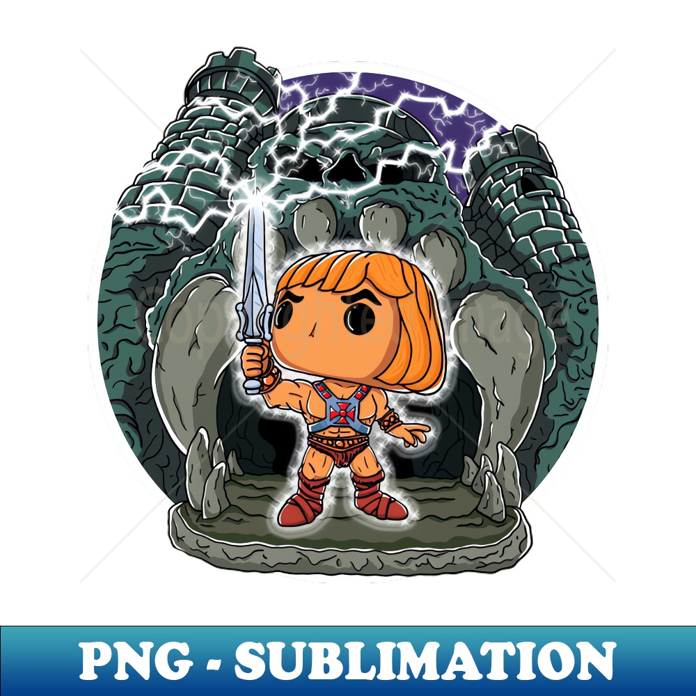 He-Man Castle - Sublimation-Ready PNG File - Bold & Eye-catc - Inspire ...