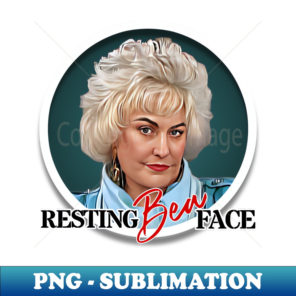 Bea Arthur - PNG Transparent Sublimation File - Enhance Your | Inspire ...