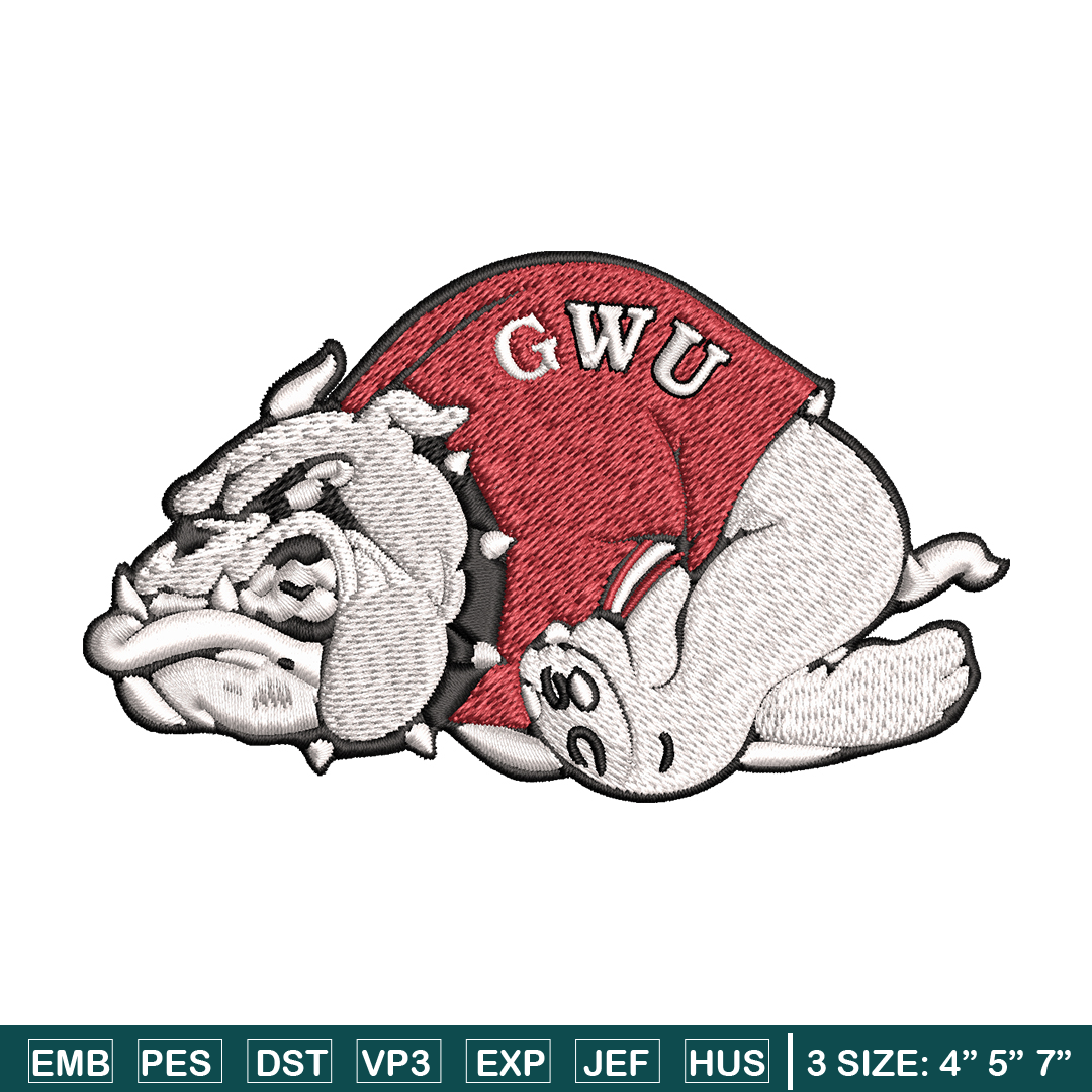 Gardner Webb Bulldogs embroidery design, Gardner Webb Bulldo | Inspire ...