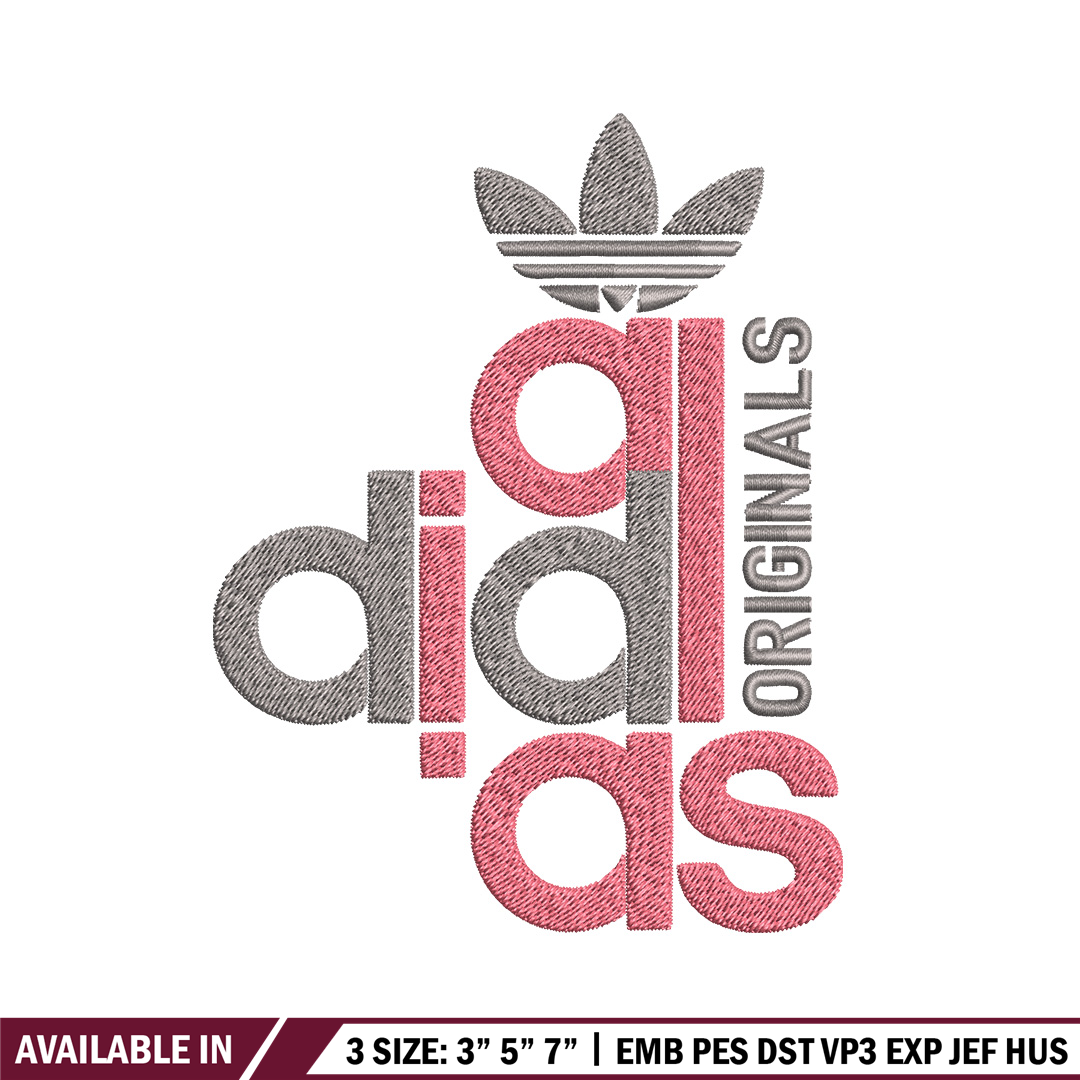 Adidas originals Embroidery Design, Adidas Embroidery, Brand | Inspire ...