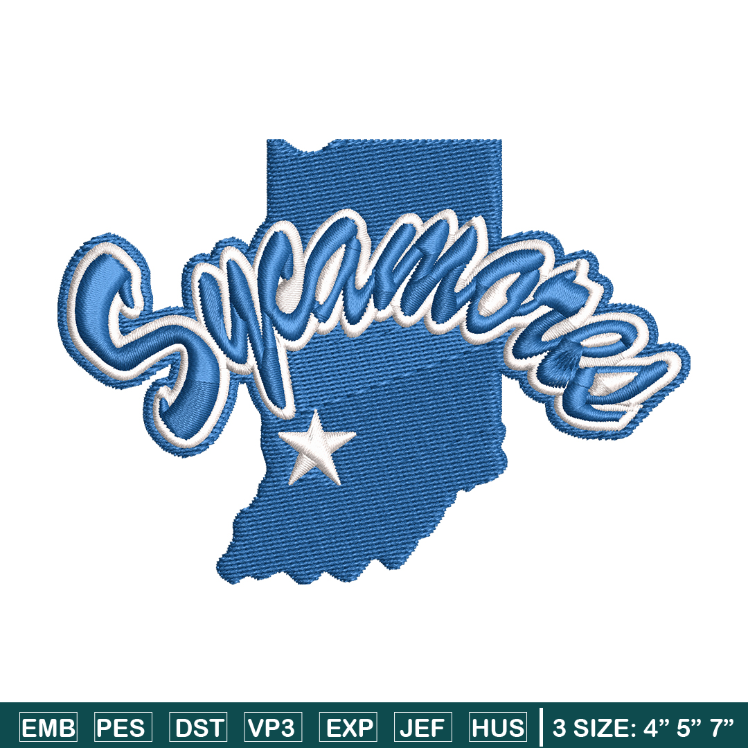 Indiana State Sycamores embroidery design, Indiana State Syc | Inspire ...