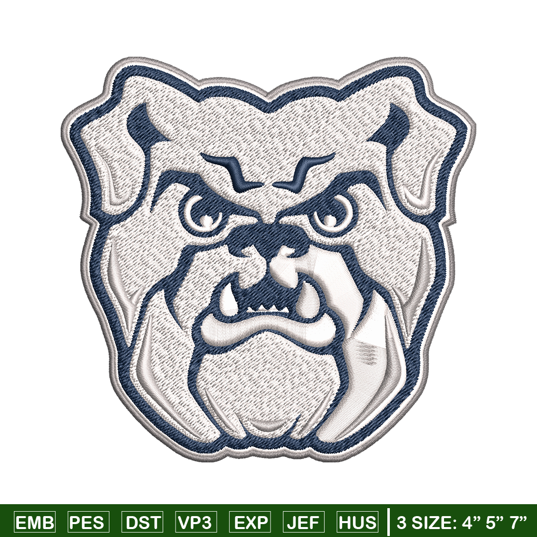 Butler Bulldogs embroidery design, Butler Bulldogs embroider | Inspire ...