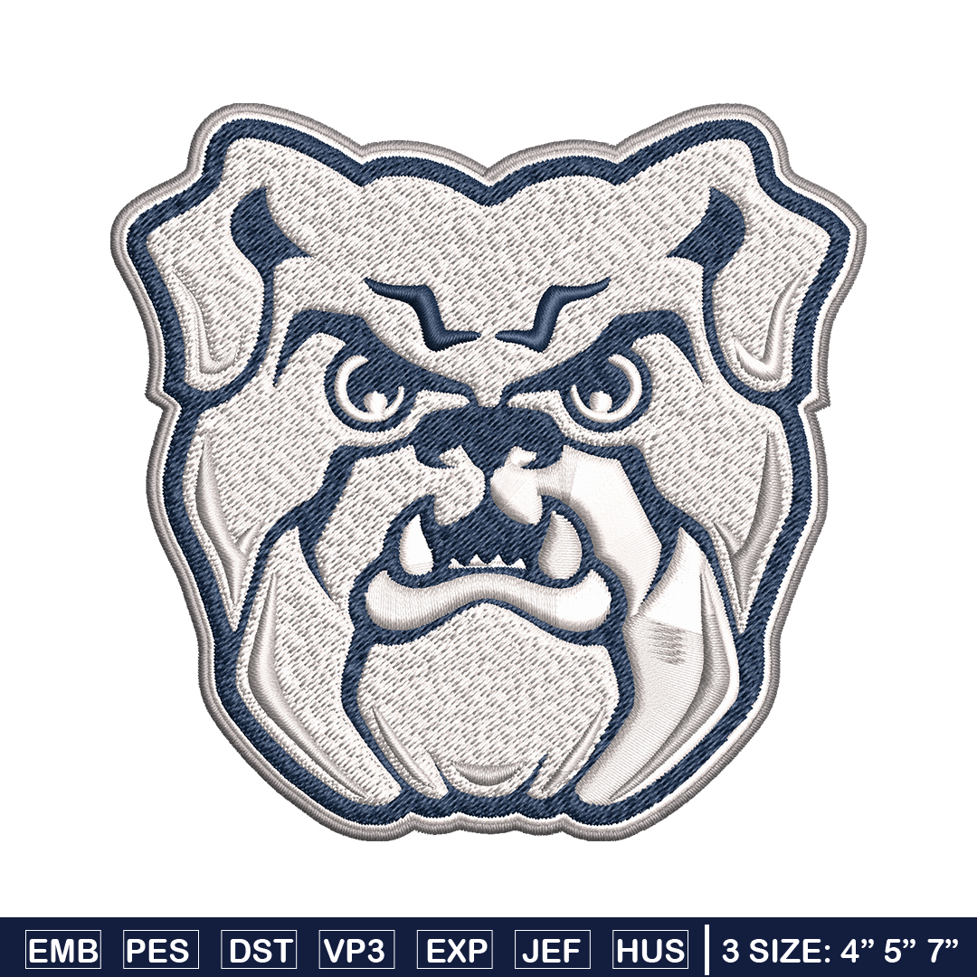 Butler Bulldogs embroidery design, Butler Bulldogs embroider | Inspire ...