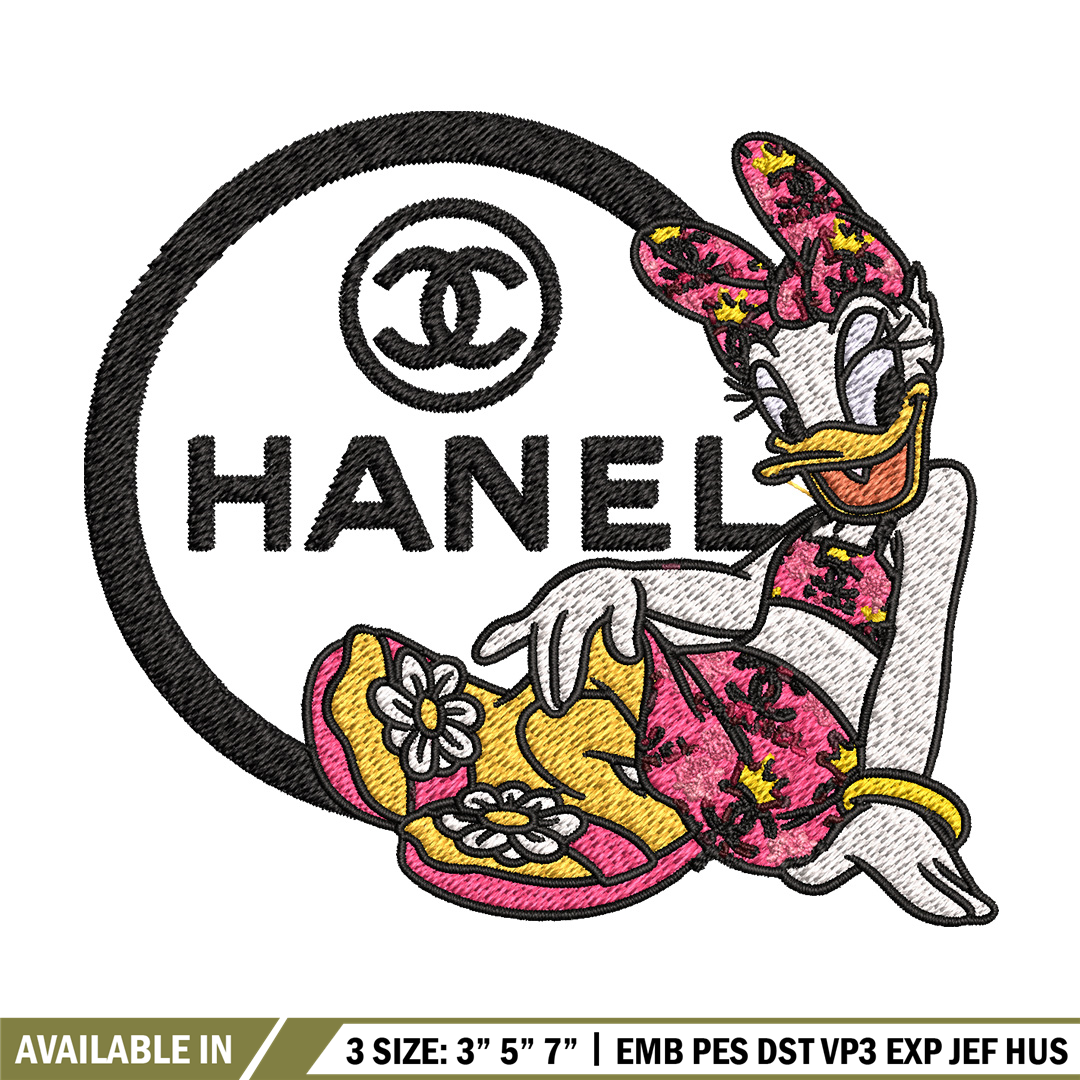 Duck cartoon chanel Embroidery Design,Chanel Embroidery, Emb - Inspire ...