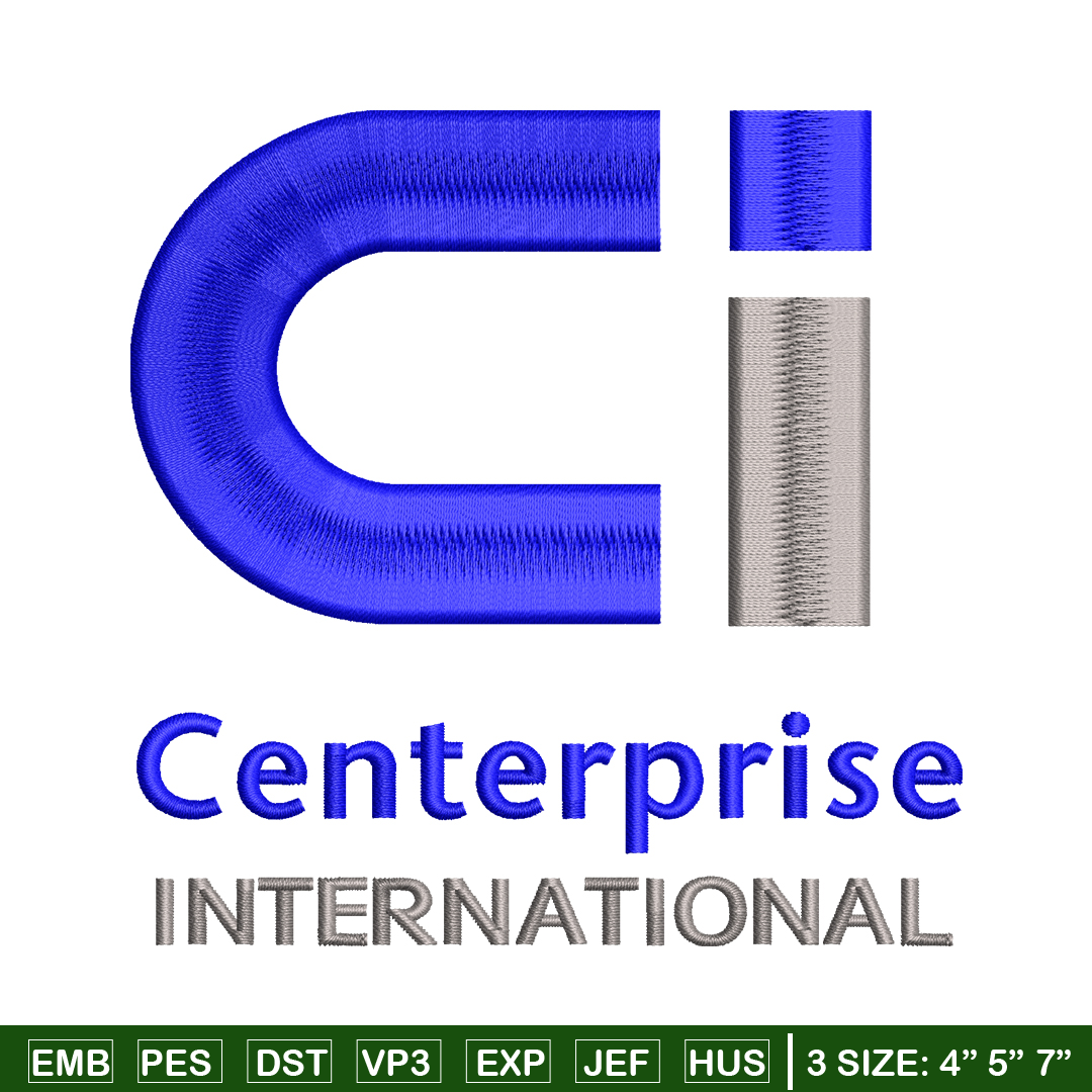 Centerprise International embroidery design, logo embroidery | Inspire ...