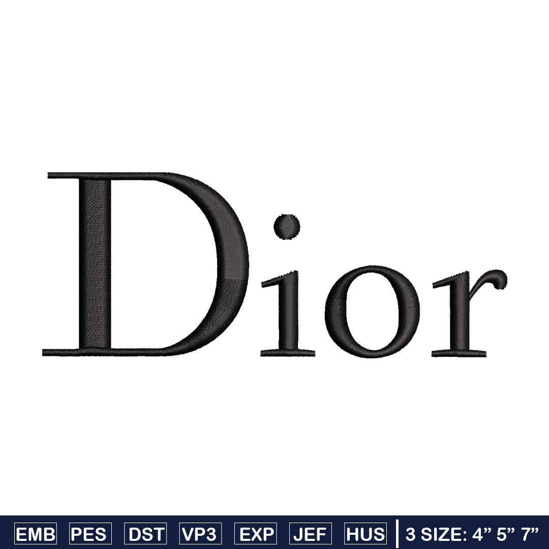 Dior Logo embroidery design, Dior Logo embroidery, logo desi | Inspire ...