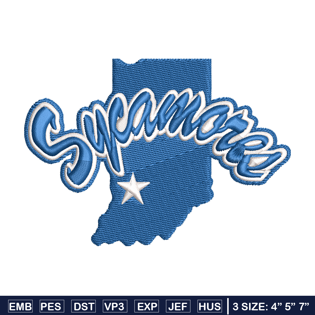 Indiana State Sycamores embroidery design, Indiana State Syc | Inspire ...
