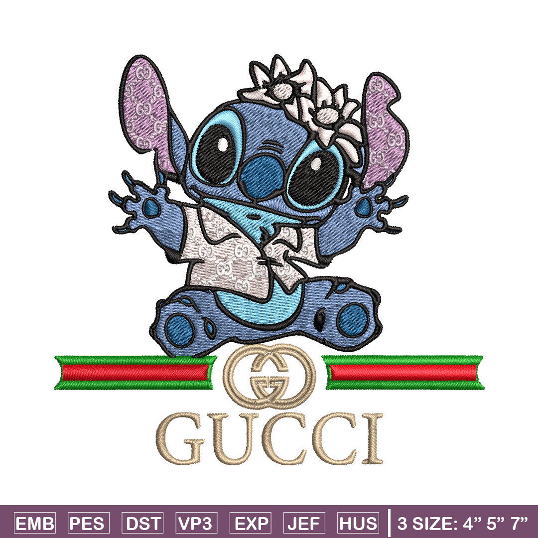 Stitch baby gucci Embroidery Design, Gucci Embroidery, Embro - Inspire ...