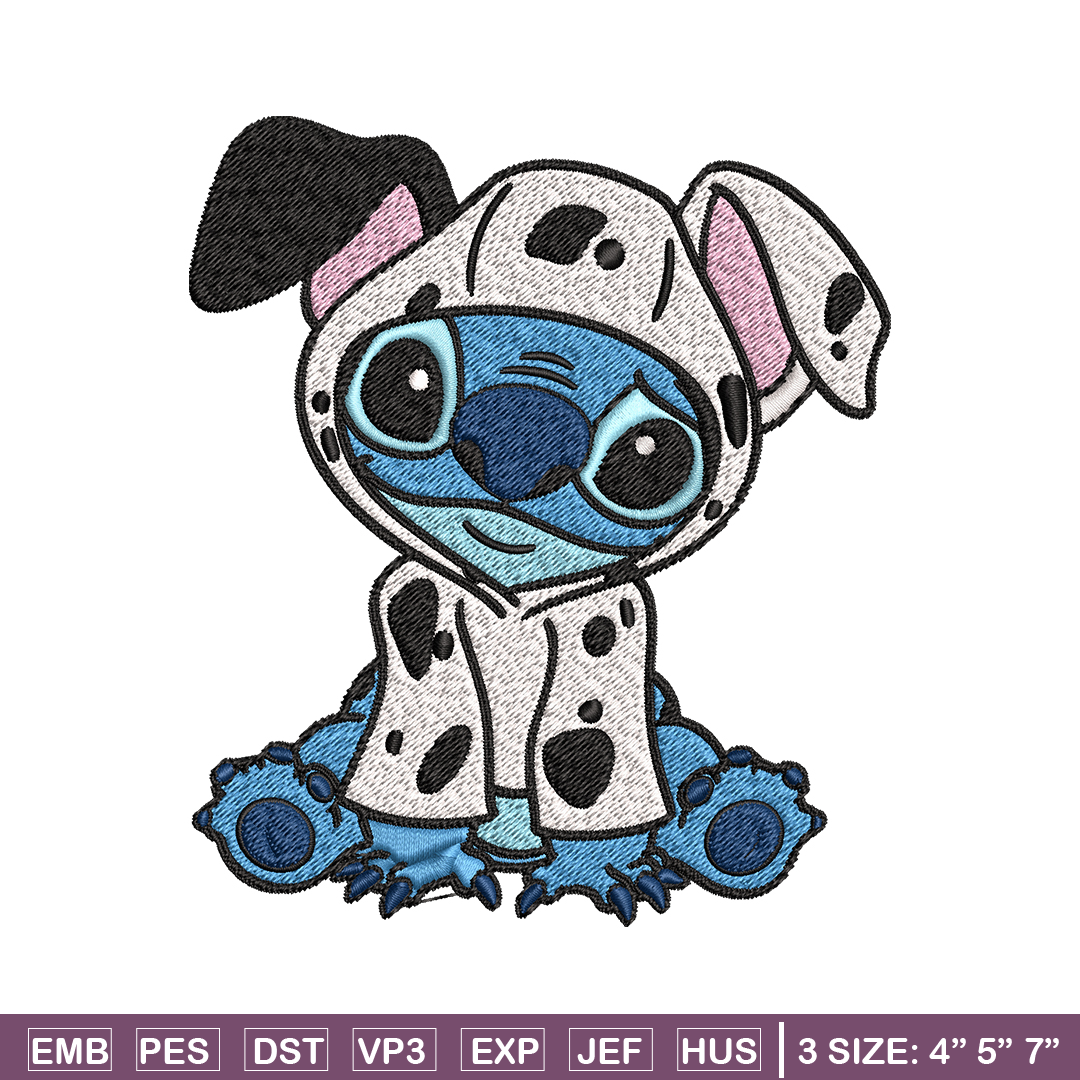 Stitch Cow Embroidery design, Stitch Cow Embroidery, cartoon - Inspire ...